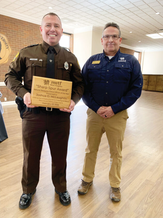 DNR Police Officer McLaughlin receives National Wild Turkey Federation ...